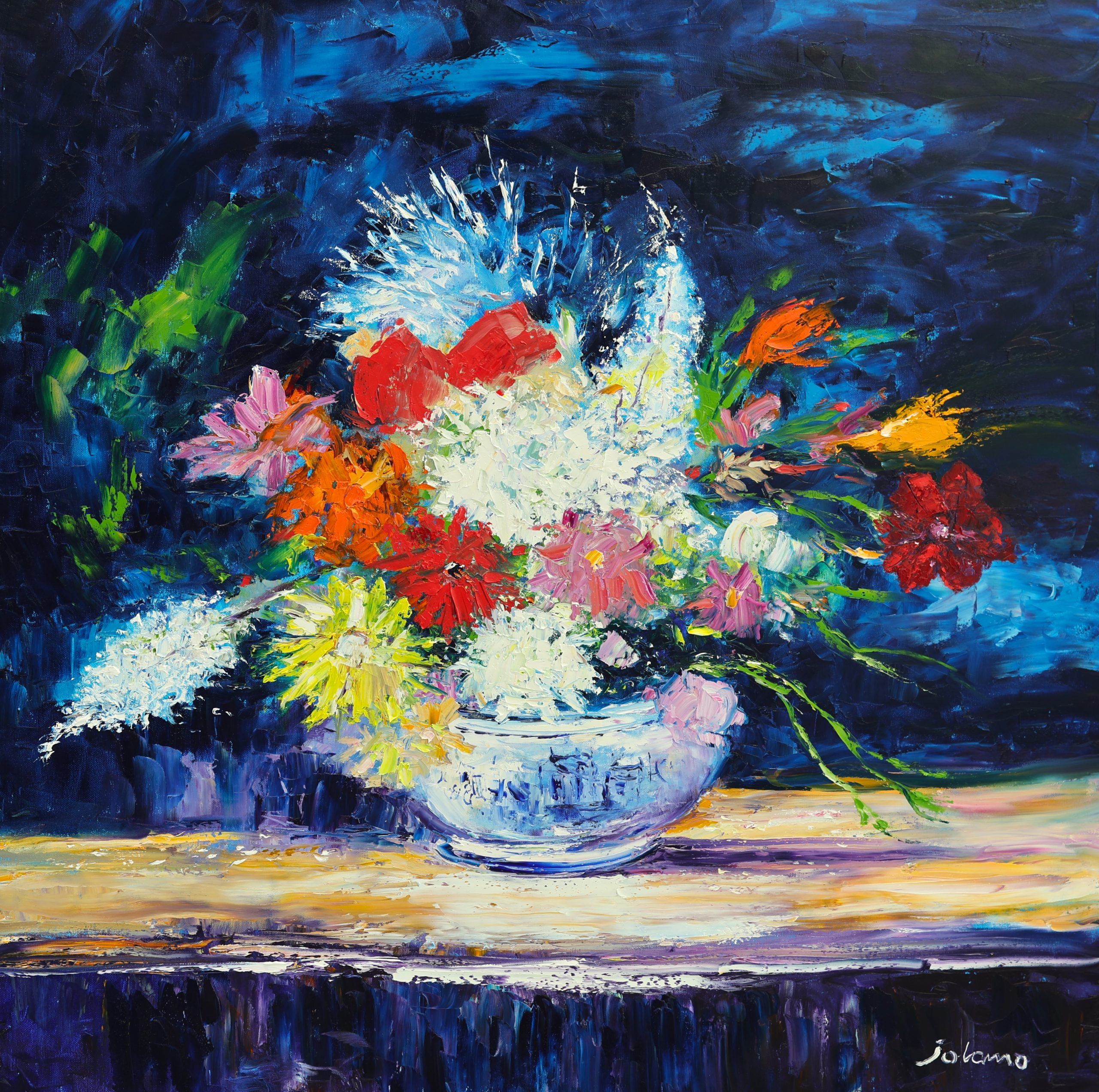 Jolomo: The Power of Colour - Own Art