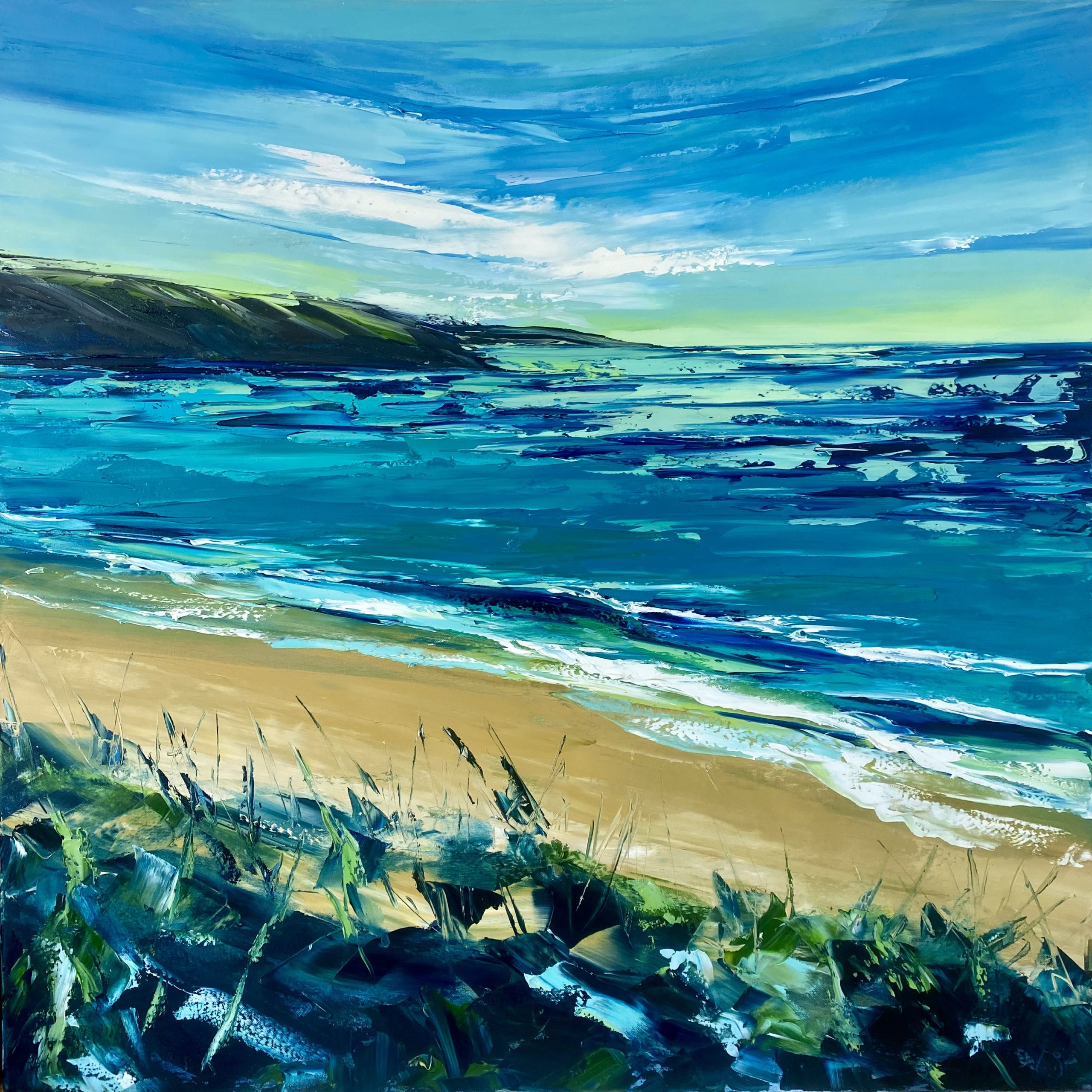 Beside the Sea - Own Art